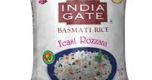 INDIA GATE PURE BASMATI RICE FEAST ROZANA 1KG