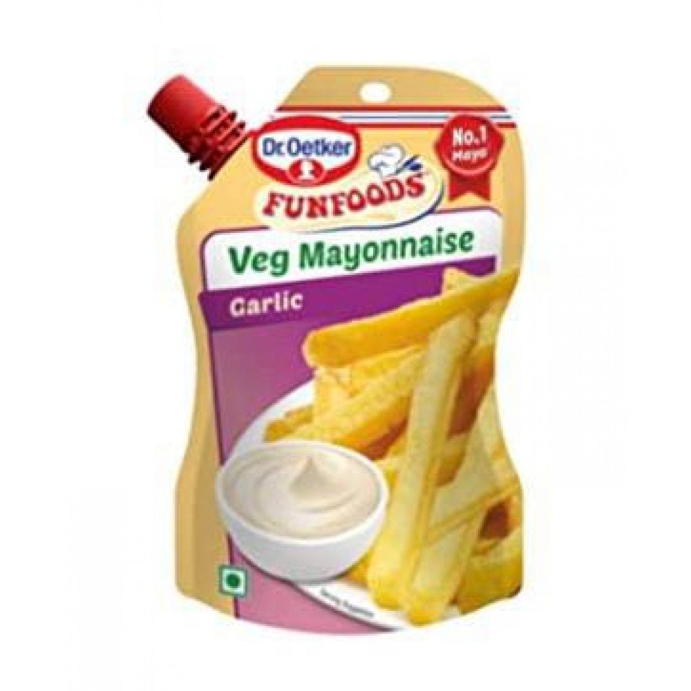 FunFoods Veg Mayonnaise Garlic 100G